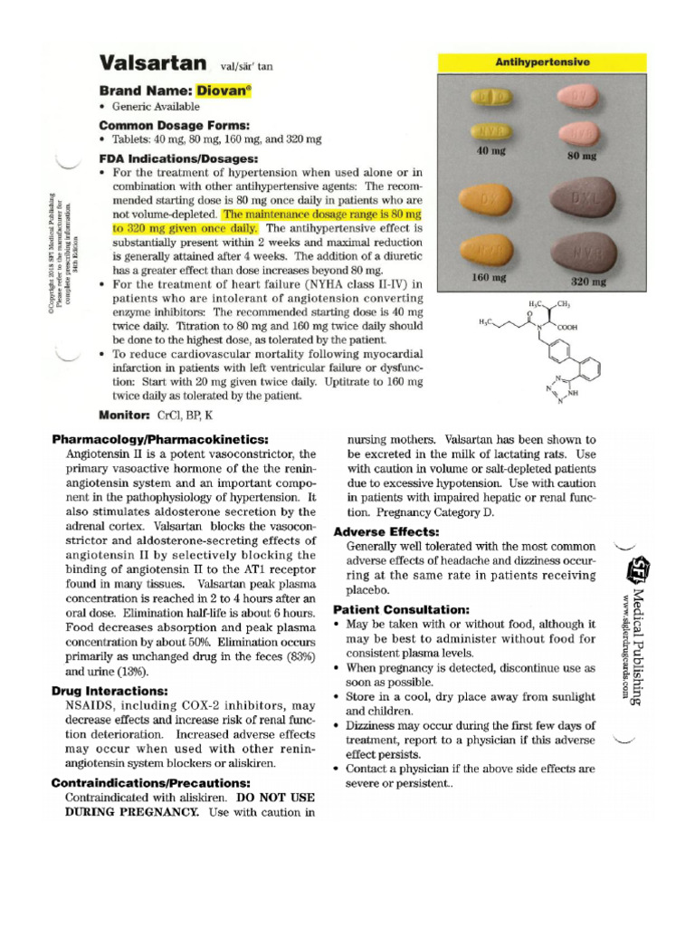 Valsartan | PDF