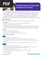 Calpol Dosage Guide for Children | PDF | Fever | Common Cold