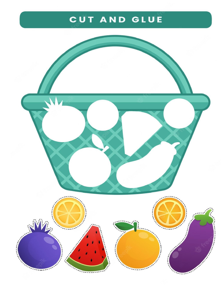 Happy Printable Fruit Untuk Anak TK | PDF