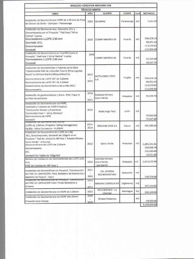 04 - CV Documentado y Actualizado | PDF