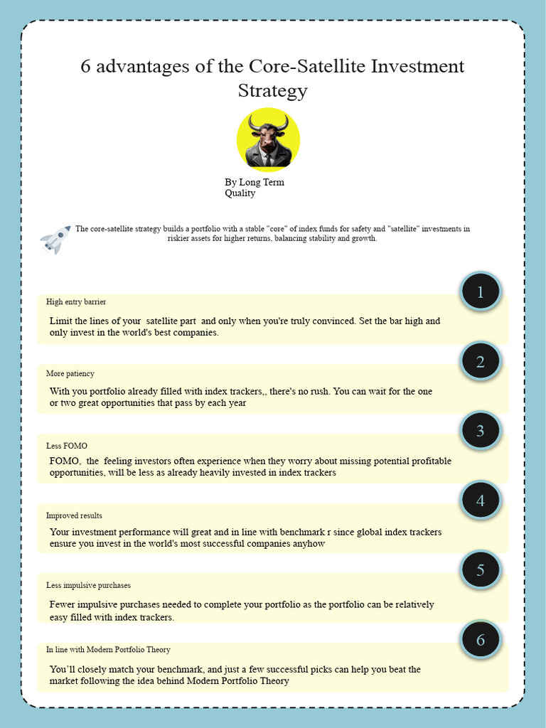 6 Benefits of Core - Satellite Investment Strategy | PDF