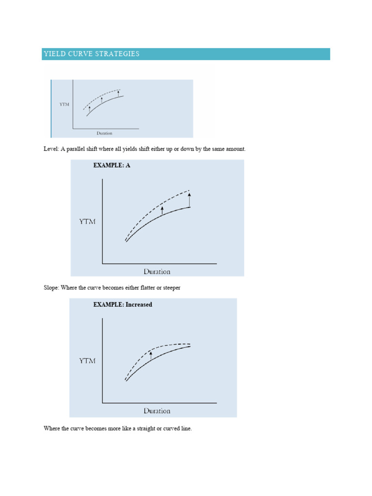 13 Yield Curve Notes | PDF | Bond Duration | Yield (Finance)