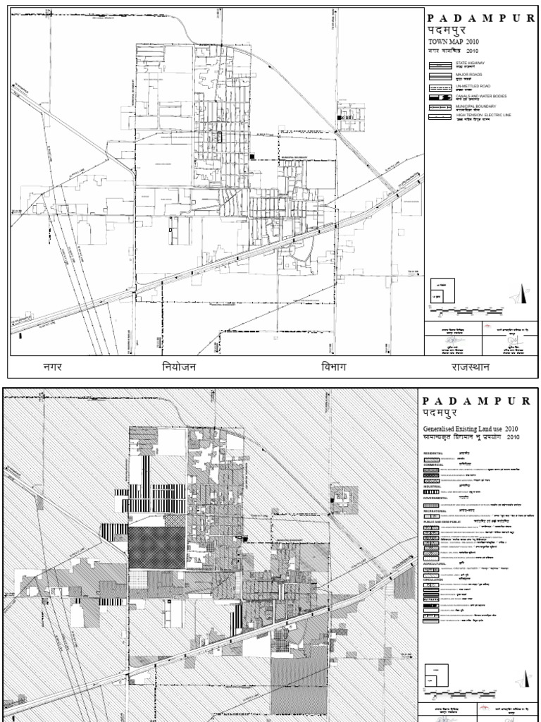 Padampur Town Map Overview 2010 | PDF