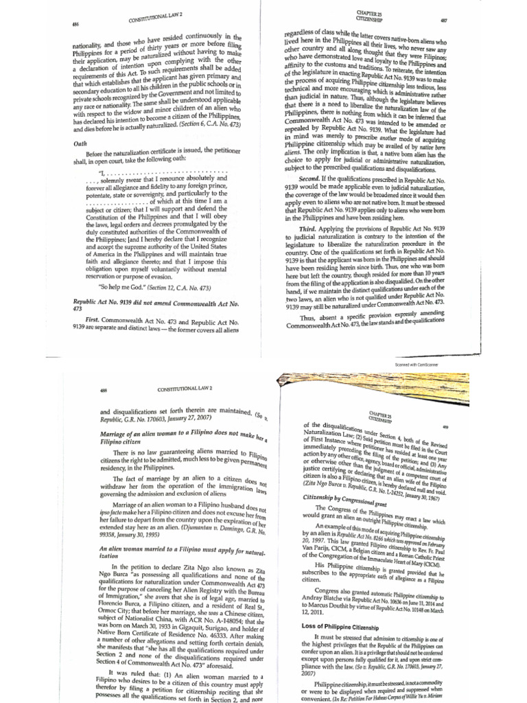 Consti Law 2 Batch 5 | PDF