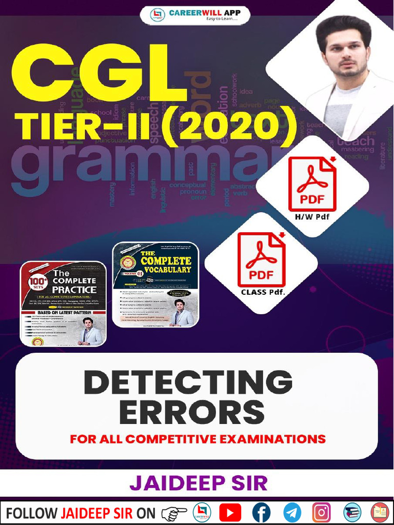 English Error Correction Exercises | PDF