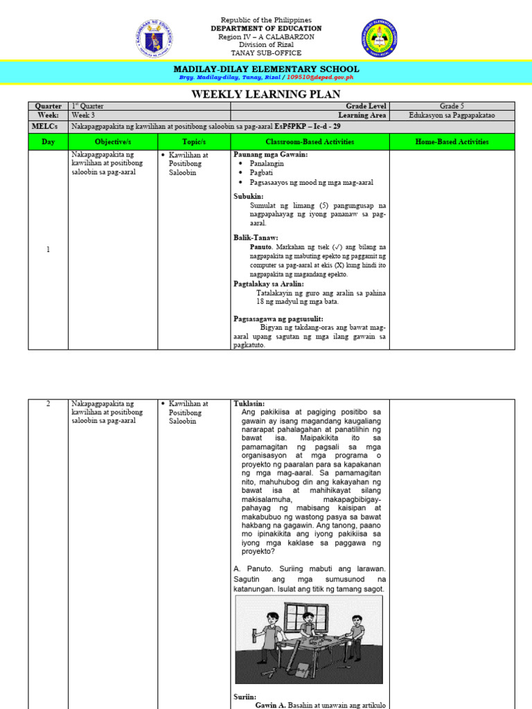 WLP (WEEK4) - Week 3 Lesson Proper | PDF