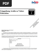 Unang Markahan - Mga Aralin Sa Values Education 7 | PDF
