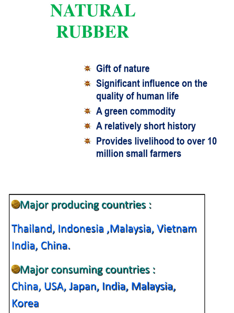 1.Natural Rubber(2) | PDF | Natural Rubber | Materials