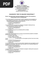 ACTIVITY SHEET Pagtataya Sa Likas Na Yaman | PDF