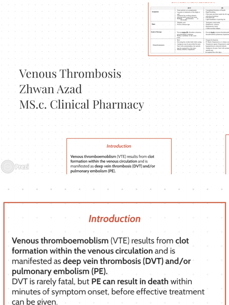 DVT 2 | PDF