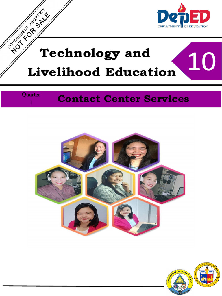 Tle Contact Center Services 10 q1 m7 | PDF | Learning | Innovation