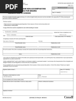 IMM 5707 (Family Info. Form) | PDF | Marriage | Passport