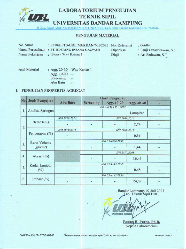 2023 0378 Mekban Agregat PTBintangInsanaGazwah QuarryWayKanan1 | PDF
