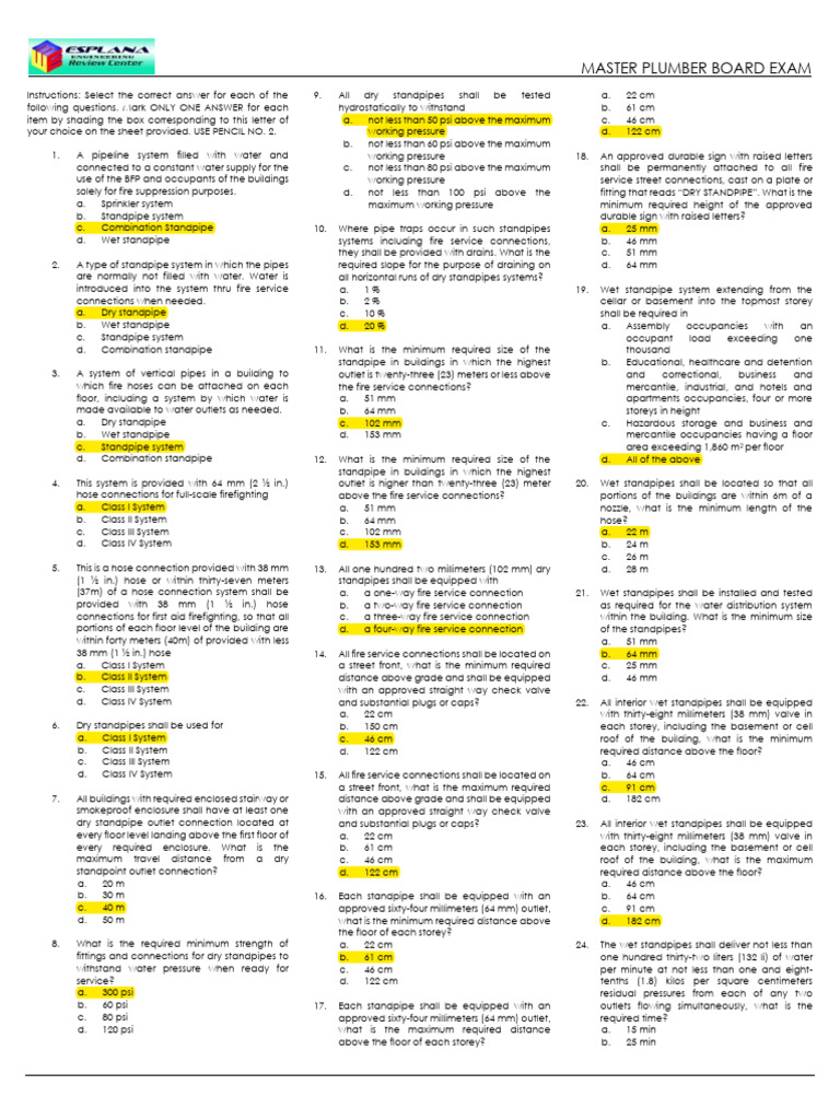 Additional-Module Practical-Problems Key | PDF | Fires | Storm Drain