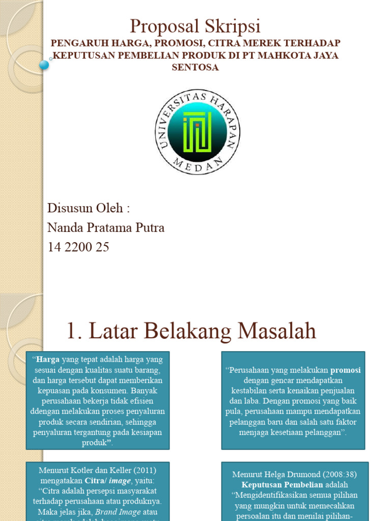 Proposal Skripsi Nanda | PDF