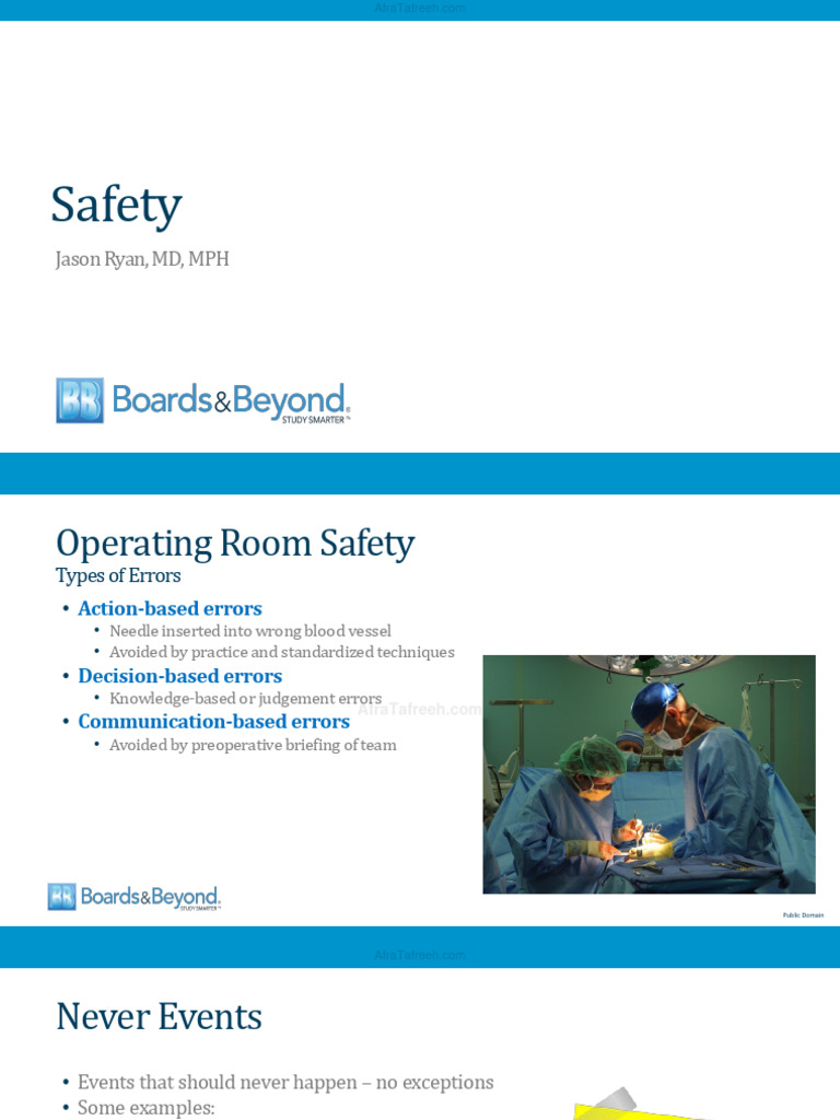 Safety Atf | PDF | Infection | Surgery