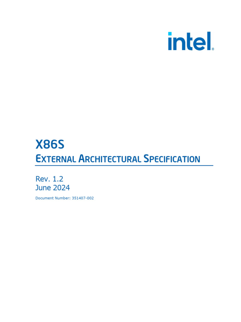 x86s Eas External 1.2 | PDF | Computer Engineering | Computer Science