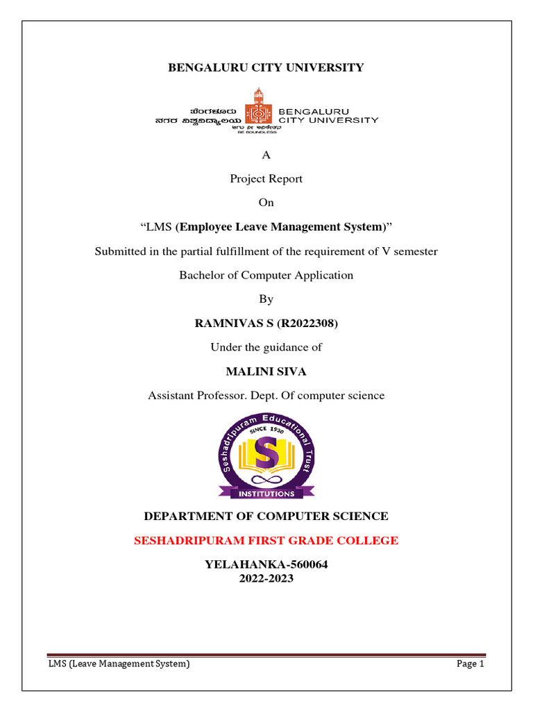 LMS Report Ramnivas | PDF | Mongo Db | Web Development