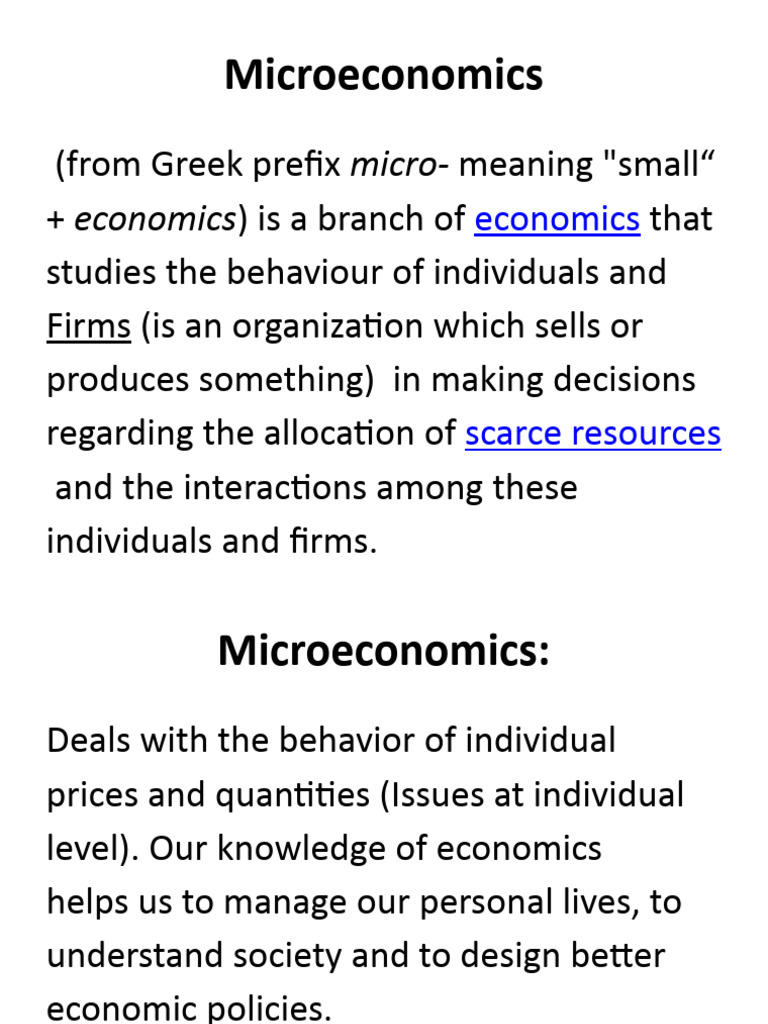 Microeconomics Lesson 2 and 3 | PDF | Supply (Economics) | Demand