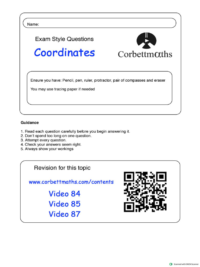 Coordinates pdf1 | PDF