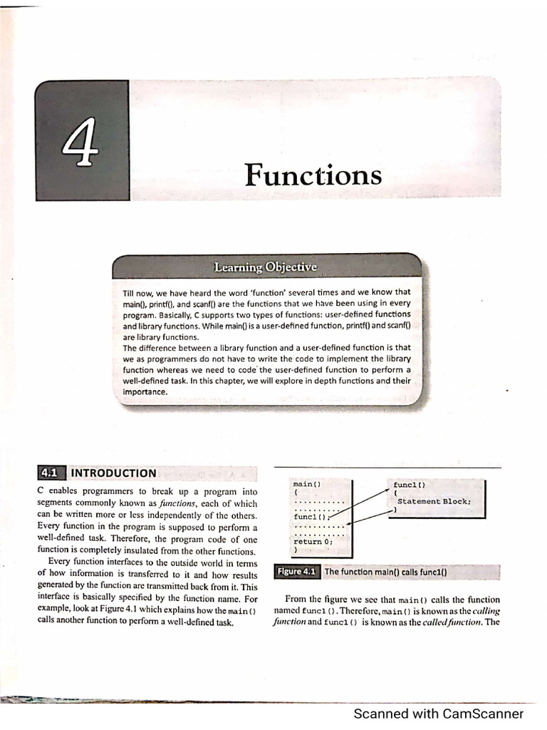 C@4 - Functions | PDF
