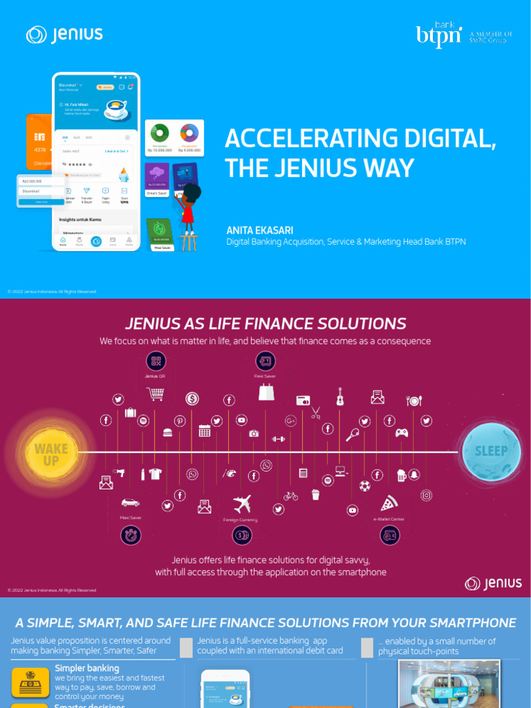 Jenius Introduction - Ibu Anita - OJK 2 | PDF | Search Engine Optimization | Digital Marketing