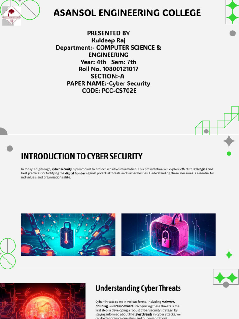 Cybers | PDF | Security | Computer Security