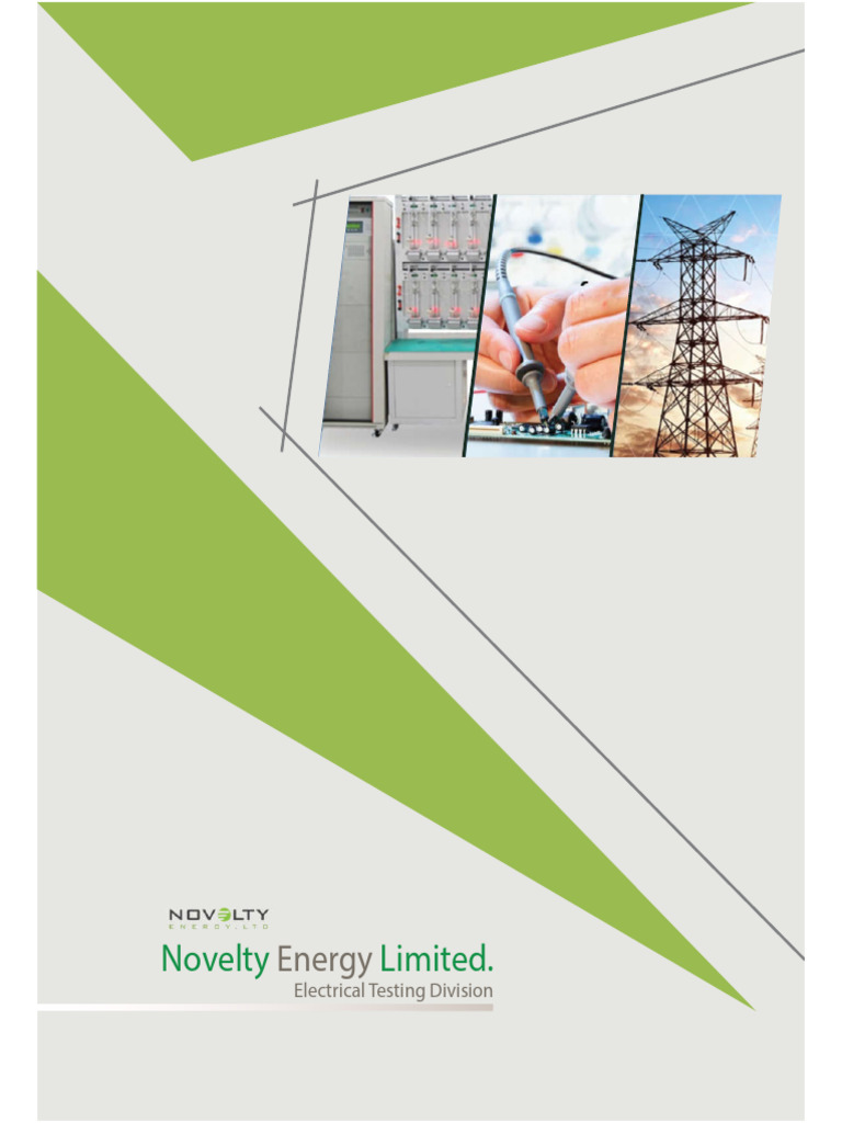 NEL Testing Brochure V5 Main | PDF | Electrical Substation | Insulator ...