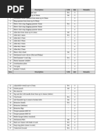 Tool Box Checklist | PDF | Technology & Engineering