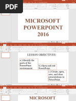 Powerpoint 2016 Session 1 | PDF | Microsoft Power Point | Graphics