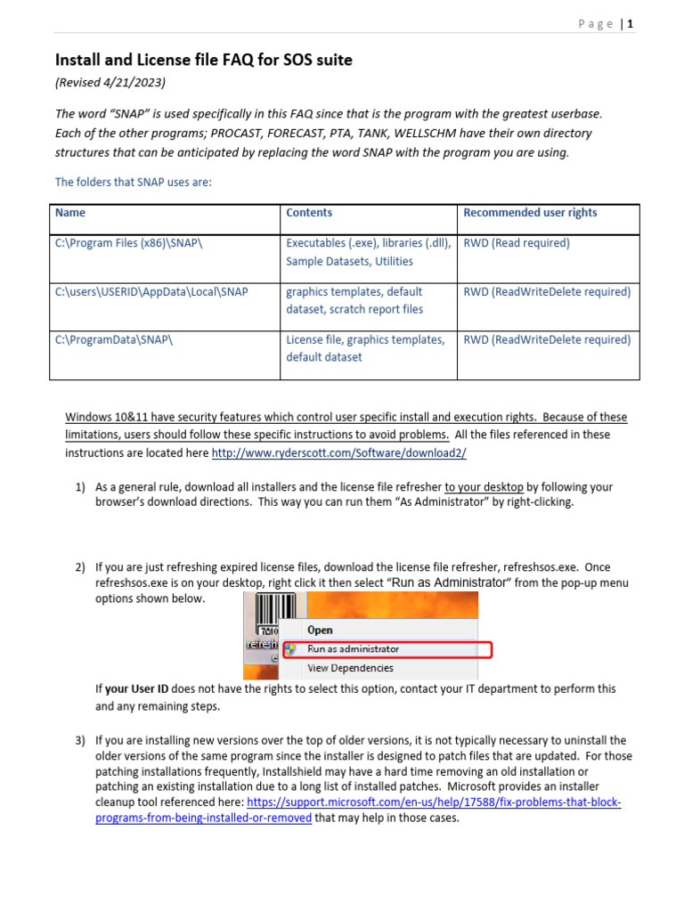 Software Install Problem FAQ | PDF | Windows Registry | Installation (Computer Programs)