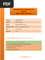 Grade 4 Mathematics Project Term 3 2024 - 051352 | PDF | Mathematics