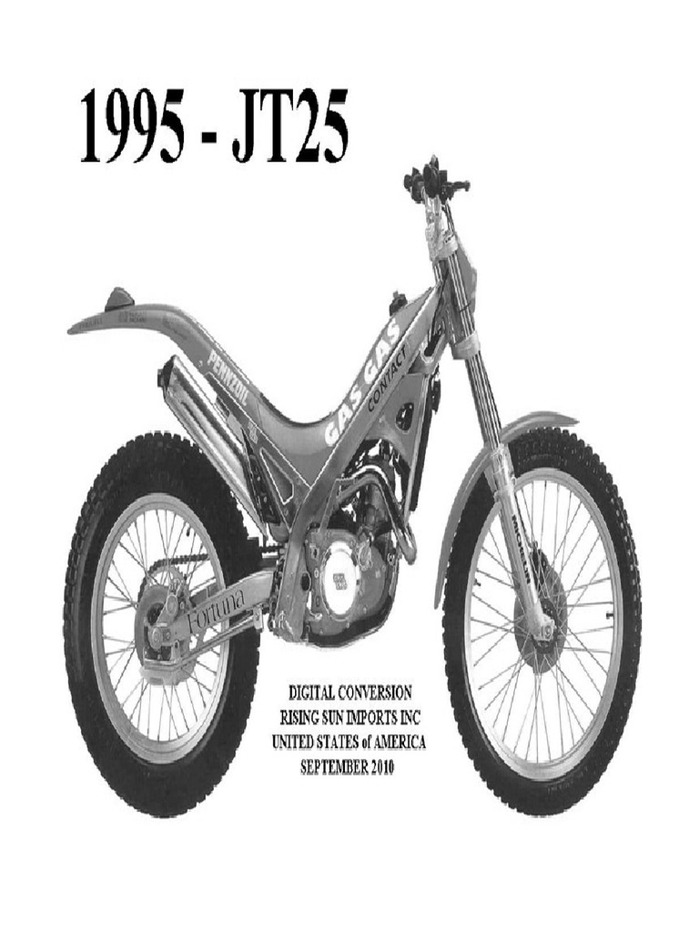 1995 Trial JT25 Parts Manual | PDF
