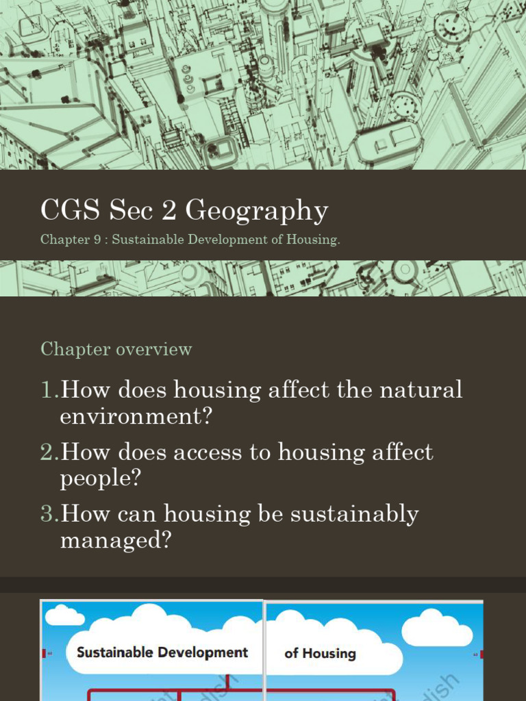 Sustainable Housing Development Insights | PDF | Waste | Slum