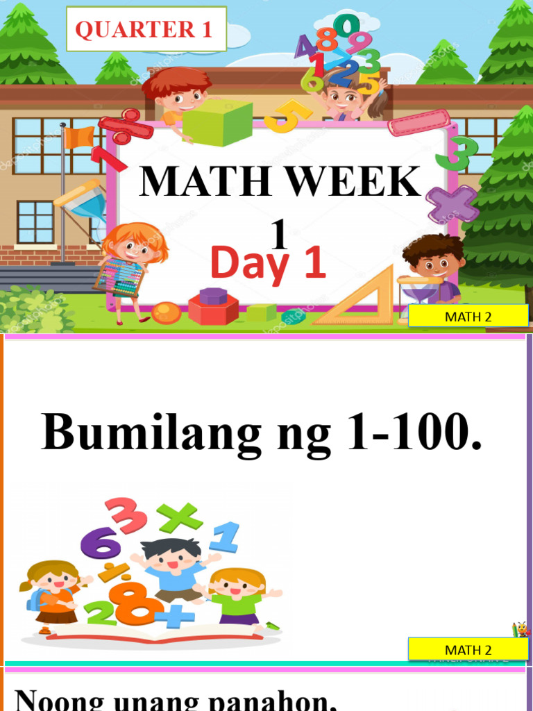 Q1 Math Week 1 | PDF