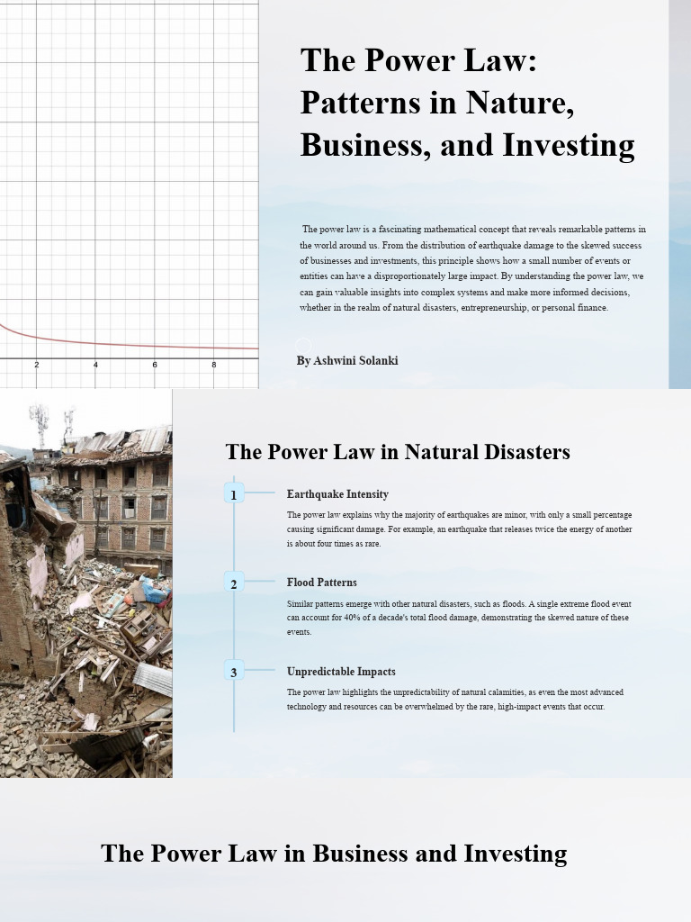 The Power Law Patterns in Nature Business and Investing | PDF | Power ...