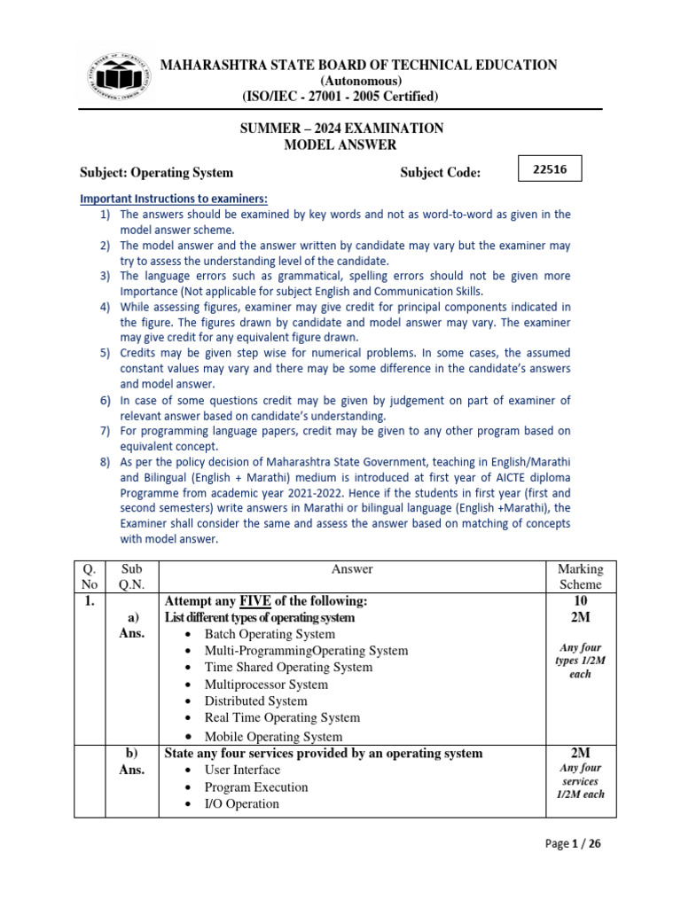 Summer-24 | PDF | Process (Computing) | Computer Data Storage