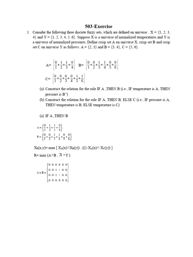 503(Exercise) | PDF | Mathematical Logic | Metalogic