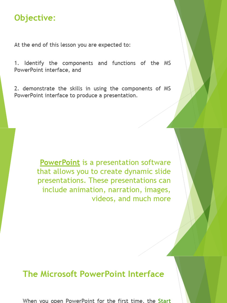 Mastering the MS PowerPoint Interface | PDF | Microsoft Power Point ...