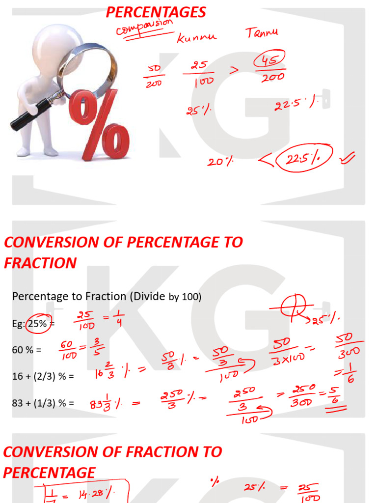 Percentage Notes Lyst9226 | PDF | Percentage | Economics