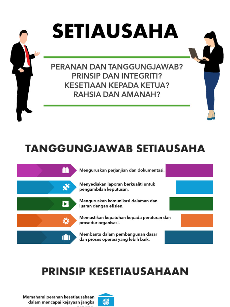 Peranan & Tanggungjawab Setiausaha | PDF