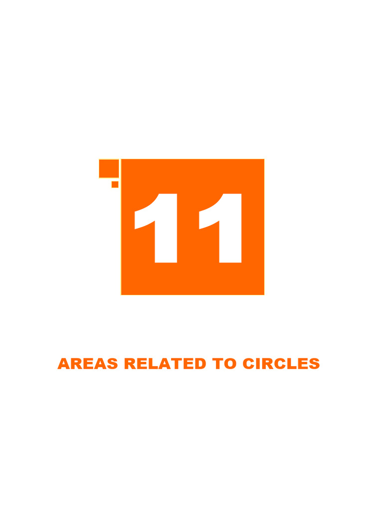 Areas Related To Circle Pdf Area Circle 