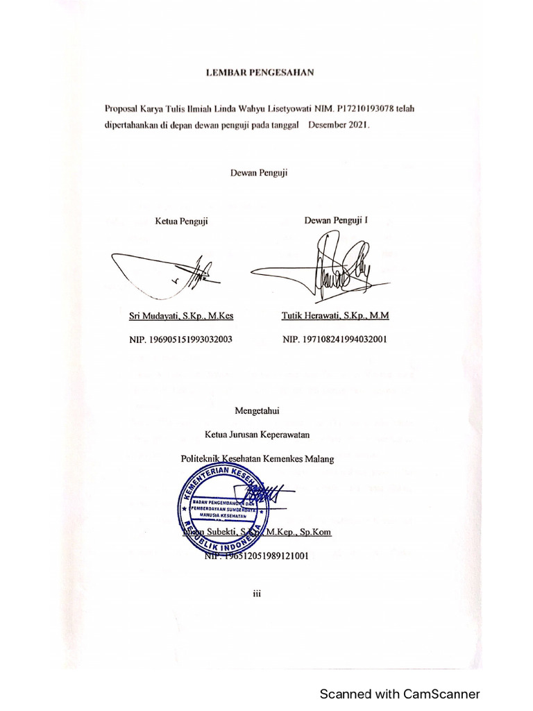 Lembar Pengesahan | PDF