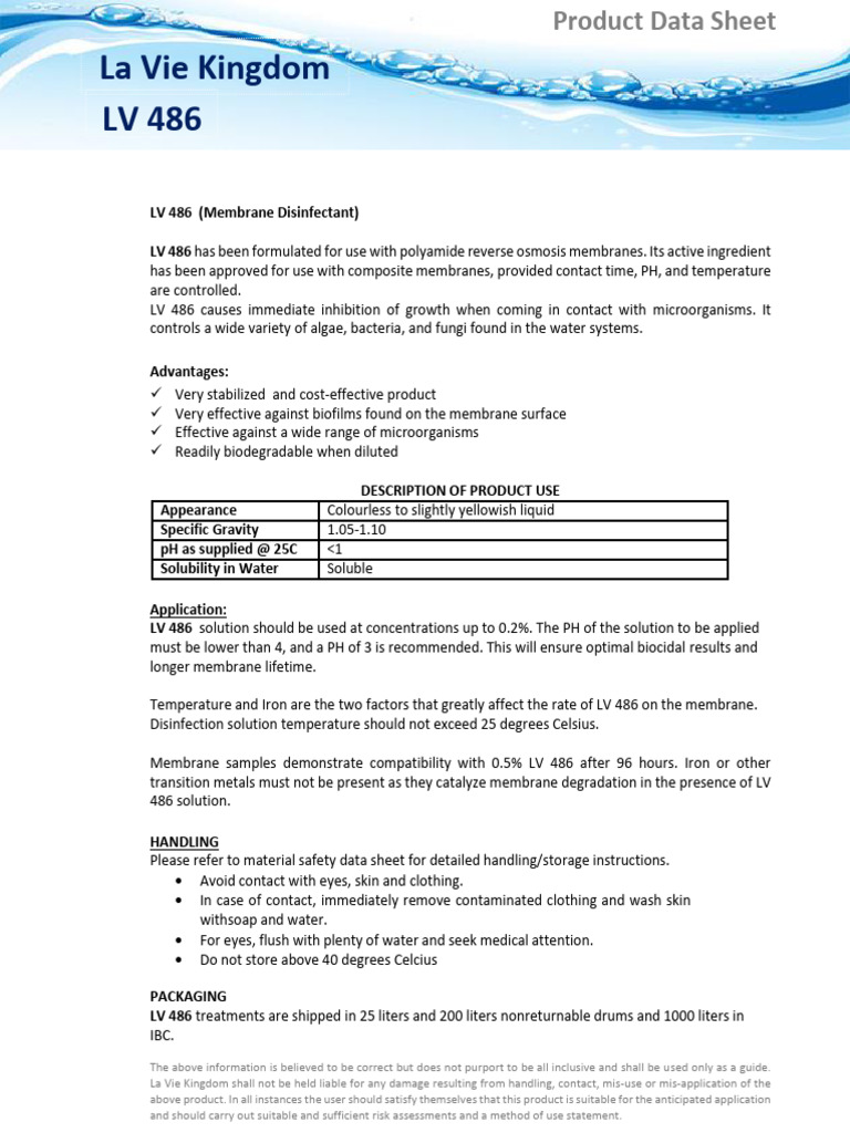 La Vie Kingdom PDS LV 486 | PDF | Microbiology | Biology