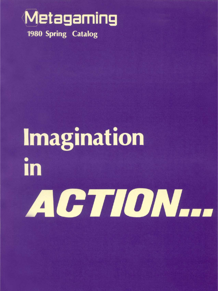 Metagaming Catalogue 1980 Spring | PDF