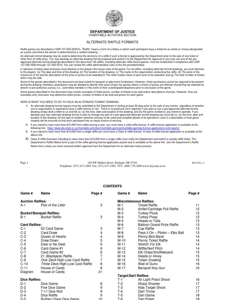 Queen of Hearts Raffle Guidelines | PDF | Playing Cards | Gaming Devices
