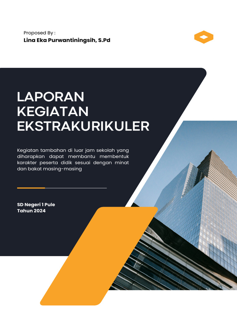 LAPORAN KEGIATAN EKSTRAKURIKULER | PDF