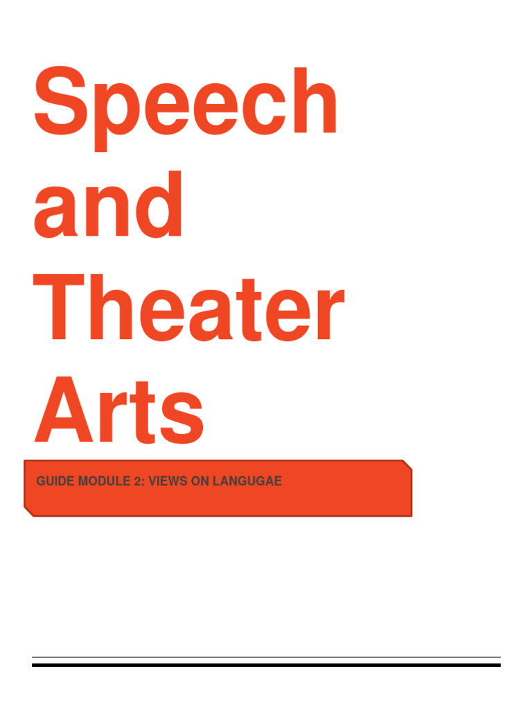 Module 2 Views On Language | PDF | Word | English Language