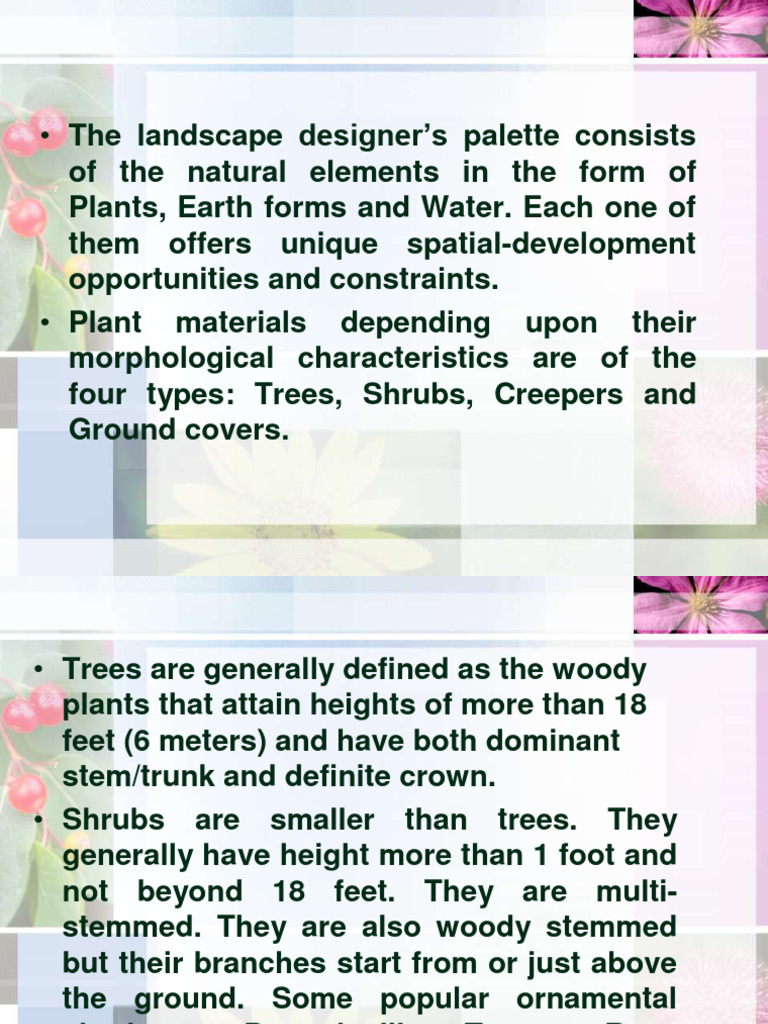 Different Plant Species | PDF | Trees | Plants