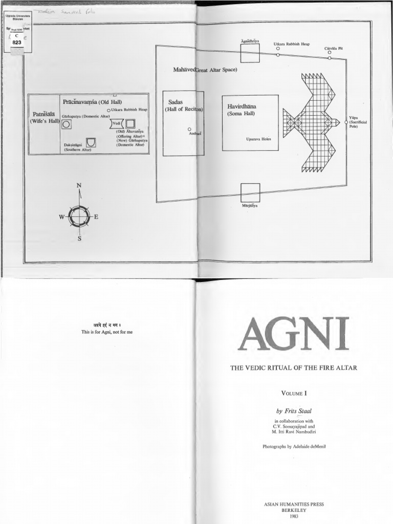 Agni, The Vedic Ritual, VOL 1 | PDF | Hindu Literature | Hindu Texts